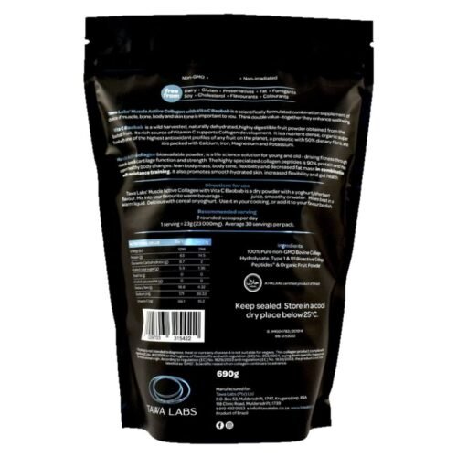 Muscle Active Collagen with Vita C Baobab | igniteintimacy.co.za